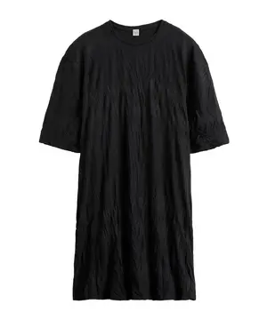 TOTEME Short-sleeved Crewneck T-shirt Dress