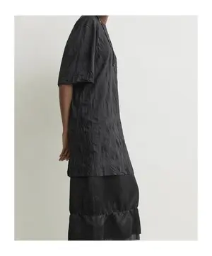TOTEME Short-sleeved Crewneck T-shirt Dress