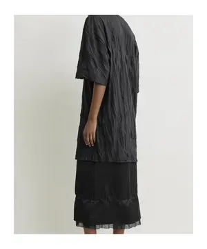 TOTEME Short-sleeved Crewneck T-shirt Dress