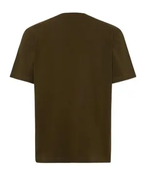 Dsquared2 Logo Embroidered Crewneck T-shirt - Beech Brown
