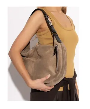 LEMAIRE Quiver Zipped Shoulder Bag - Brown
