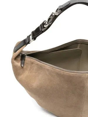 LEMAIRE Quiver Zipped Shoulder Bag - Brown