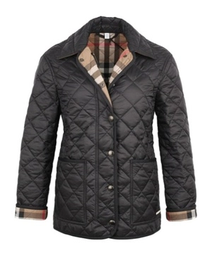 Burberry Quilted Jacket With Classic Collar - No