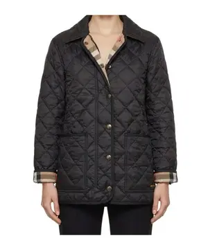 Burberry Quilted Jacket With Classic Collar - No