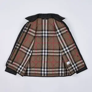 Burberry Quilted Jacket With Classic Collar - No