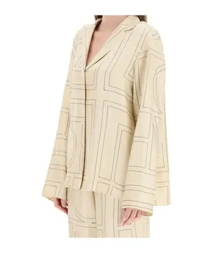 TOTEME Sanville Long-sleeved Shirt With Classic Collar