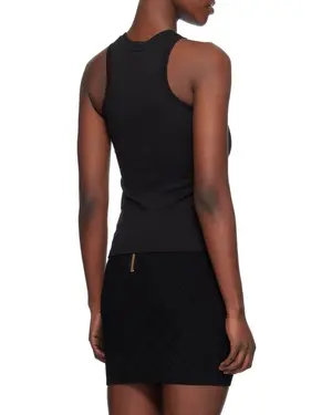 Balmain Embroidered Tank Top