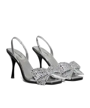 Dsquared2 Embellished Bow Stiletto Sandals