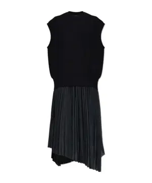ALLSAINTS Pleated Midi Dress
