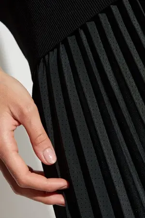 ALLSAINTS Pleated Midi Dress