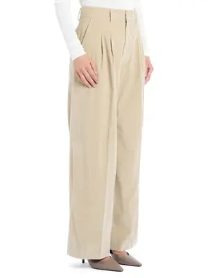 DONDUP Wide-leg Pleated Trousers