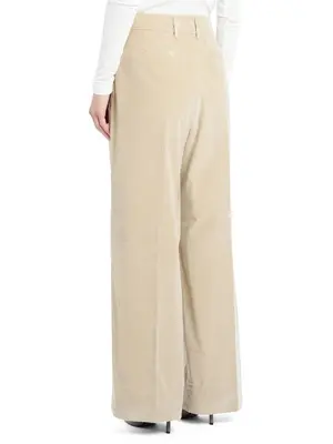 DONDUP Wide-leg Pleated Trousers