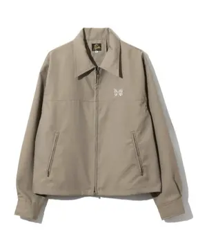 Needles Sport Lightweight Zip Jacket - Nude