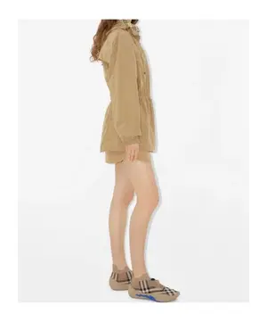 Burberry Hooded Jacket With B-shield Detail - Cracker