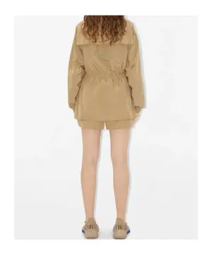 Burberry Hooded Jacket With B-shield Detail - Cracker
