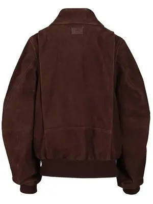 Loewe Suede Bomber Jacket