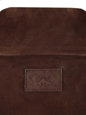 Loewe Suede Bomber Jacket