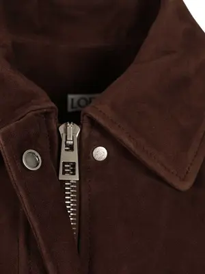 Loewe Suede Bomber Jacket