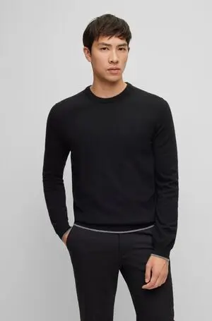 Hugo Boss Long-sleeved Crew Neck Sweater