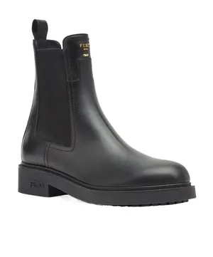 Fendi Filo Biker Ankle Boots