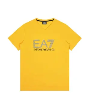 EA7 Logo T-shirt With Round Neck