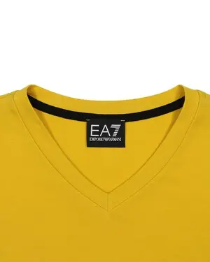 EA7 Logo T-shirt With Round Neck