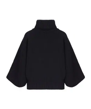 Chloé Knitted Turtleneck Sweater - Black