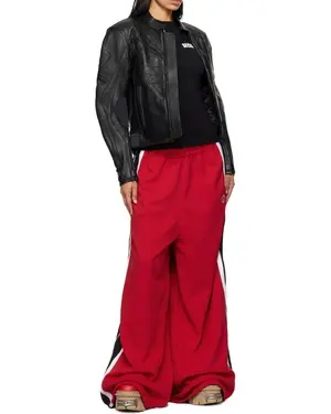 Vetements Leather Biker Jacket