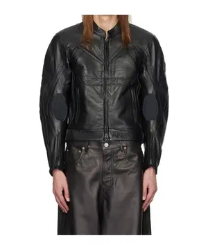 Vetements Leather Biker Jacket