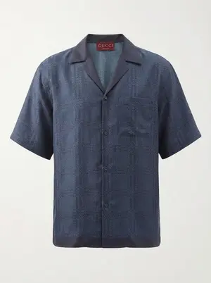 Gucci Graphic Bowling Shirt