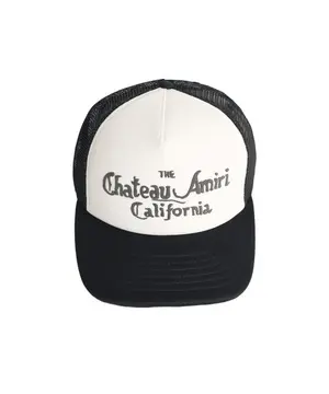Amiri Baseball Cap With Logo Detail - Black