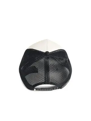 Amiri Baseball Cap With Logo Detail - Black
