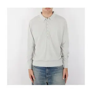Paloma Wool Romi Longsleeve Polo Light Grey