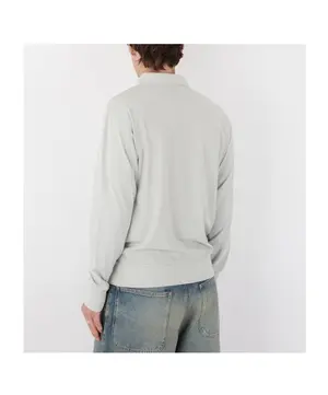 Paloma Wool Romi Longsleeve Polo Light Grey