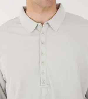 Paloma Wool Romi Longsleeve Polo Light Grey