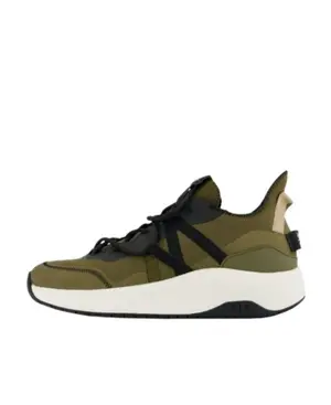 Armani Exchange Low-top Trainers With Front Straps