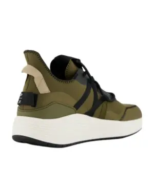 Armani Exchange Low-top Trainers With Front Straps