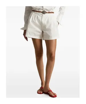 Polo Ralph Lauren Pleated High-rise Shorts