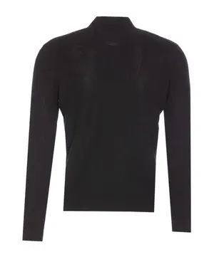 Brunello Cucinelli Honeycomb Stitch Knitted Polo Shirt