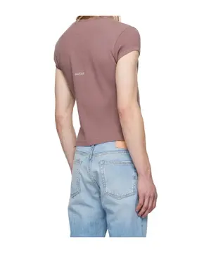 Acne Studios Ribbed Crewneck T-shirt - No