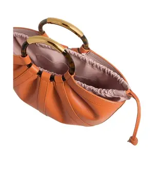 COCCINELLE Shell Medium Tote Bag With Tortoiseshell Handle - Crab