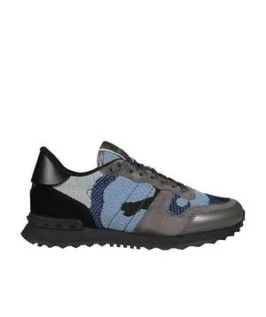 Valentino Garavani Camouflage-print Low-top Sneakers