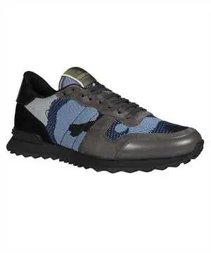 Valentino Garavani Camouflage-print Low-top Sneakers