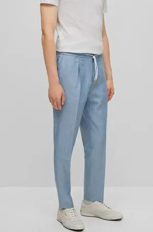 Hugo Boss Drawstring Casual Trousers