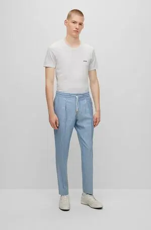 Hugo Boss Drawstring Casual Trousers