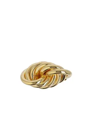 JIL SANDER Twisted Knot Brooch