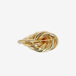 JIL SANDER Twisted Knot Brooch