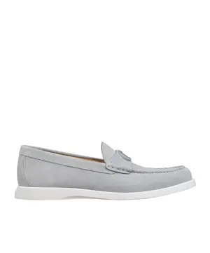 Dior Granville Loafer In Suede - Gray