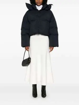 Alaïa Padded Jacket With Removable Hood