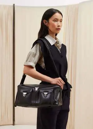 LEMAIRE Weekender Bag - Black